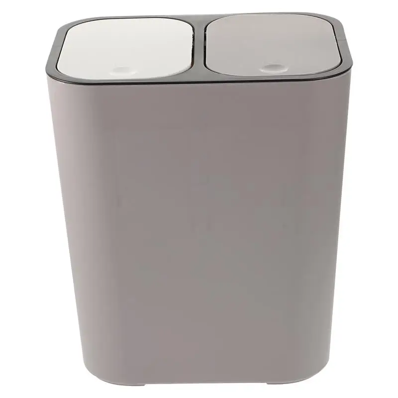 Recycle-Bin-Sorting-Trash-Can-Container-Lid-Two-Compartment-Bathroom ...