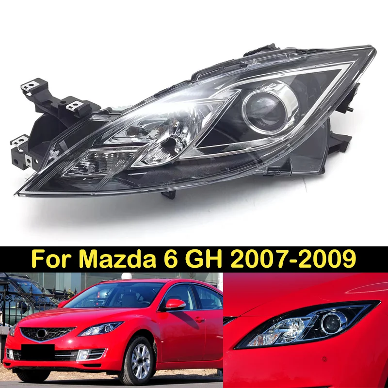 DECHO For Mazda 6 GH Atenza II 2007 2008 2009 Headlight Front bumper ...