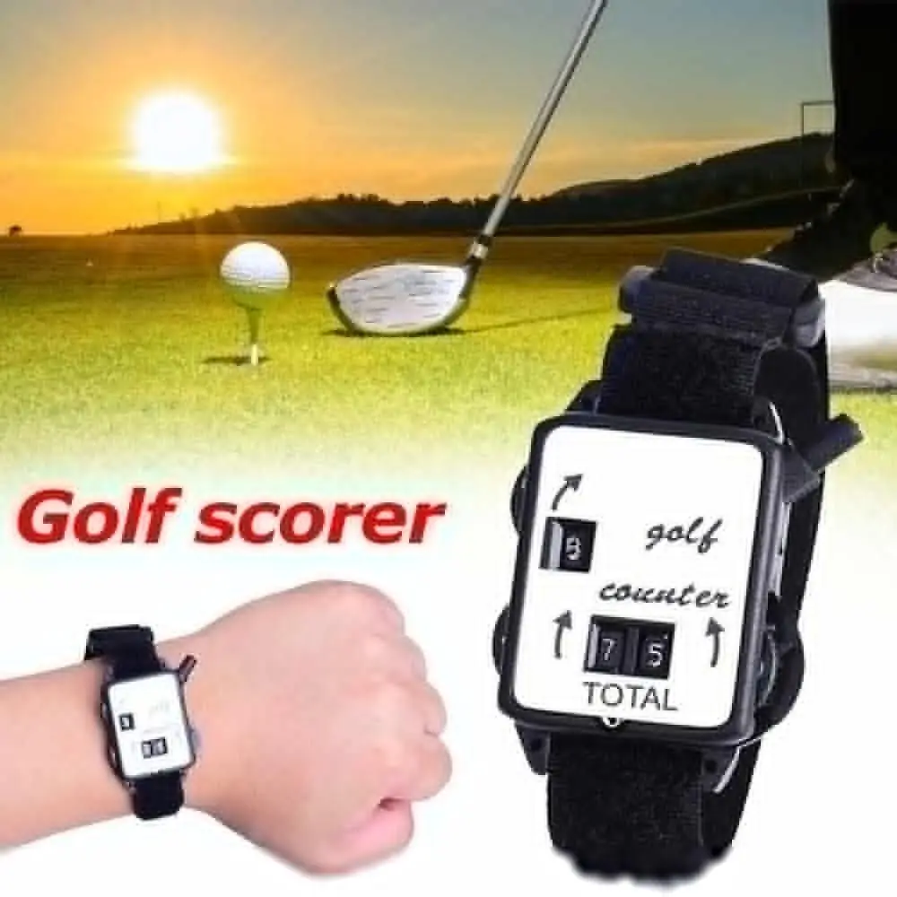 Golf-Score-Stroke-Keeper-Count-Watch-Putt-Counter-Shot-Wristband-Golf ...