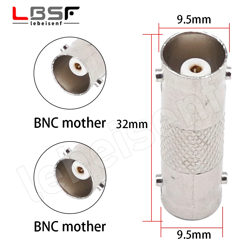 BNC Inline Connector BNC To BNC Female Coupler Connector - Inline CCTV ...