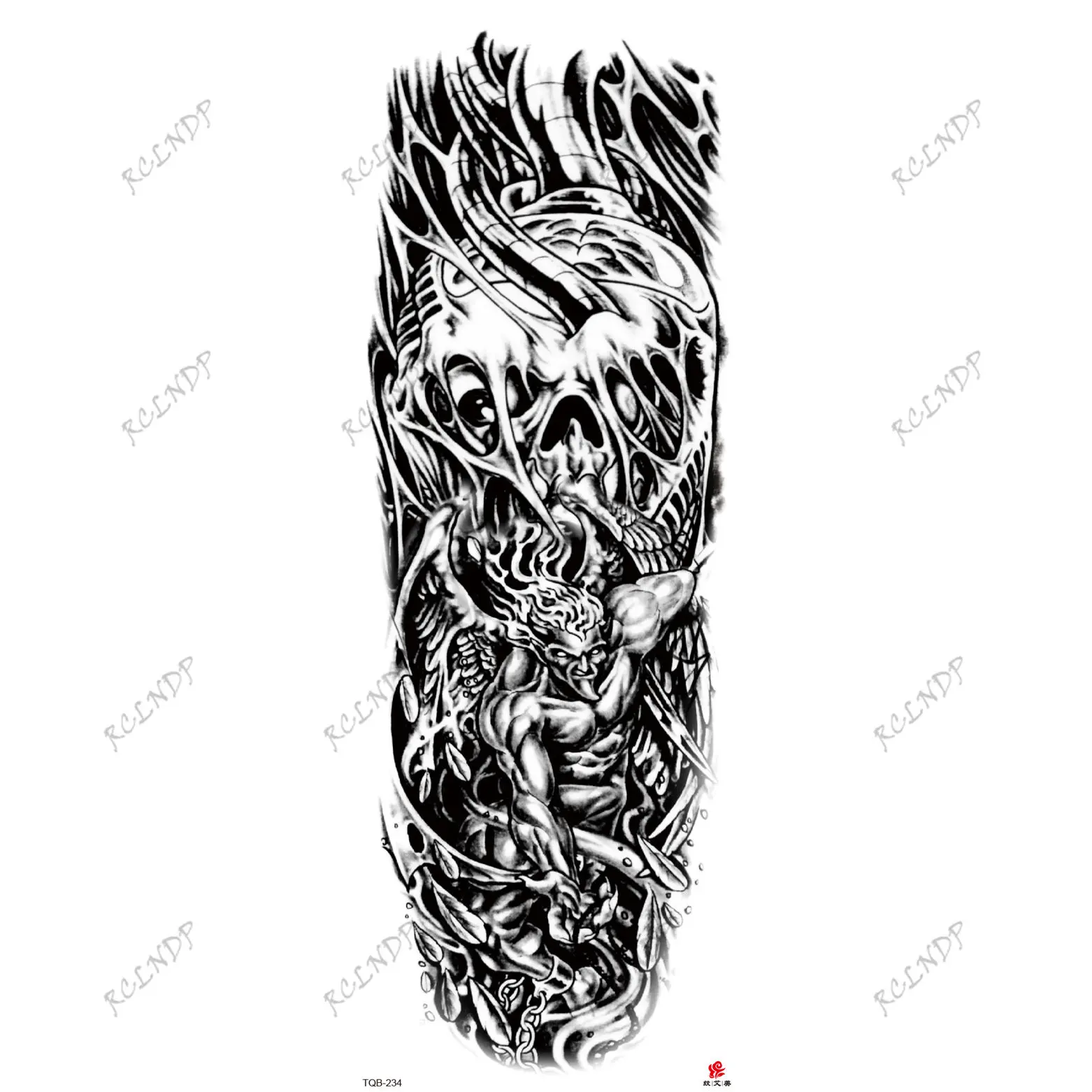 Transparent Tattoo Sleeves