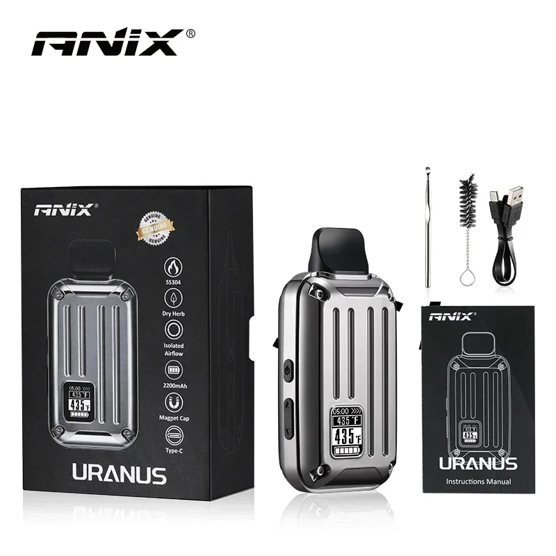 Dry-Herb-Vaporizer-ANIX-Uranus-Vape-Pen-2200mAh-Battery-Portable ...