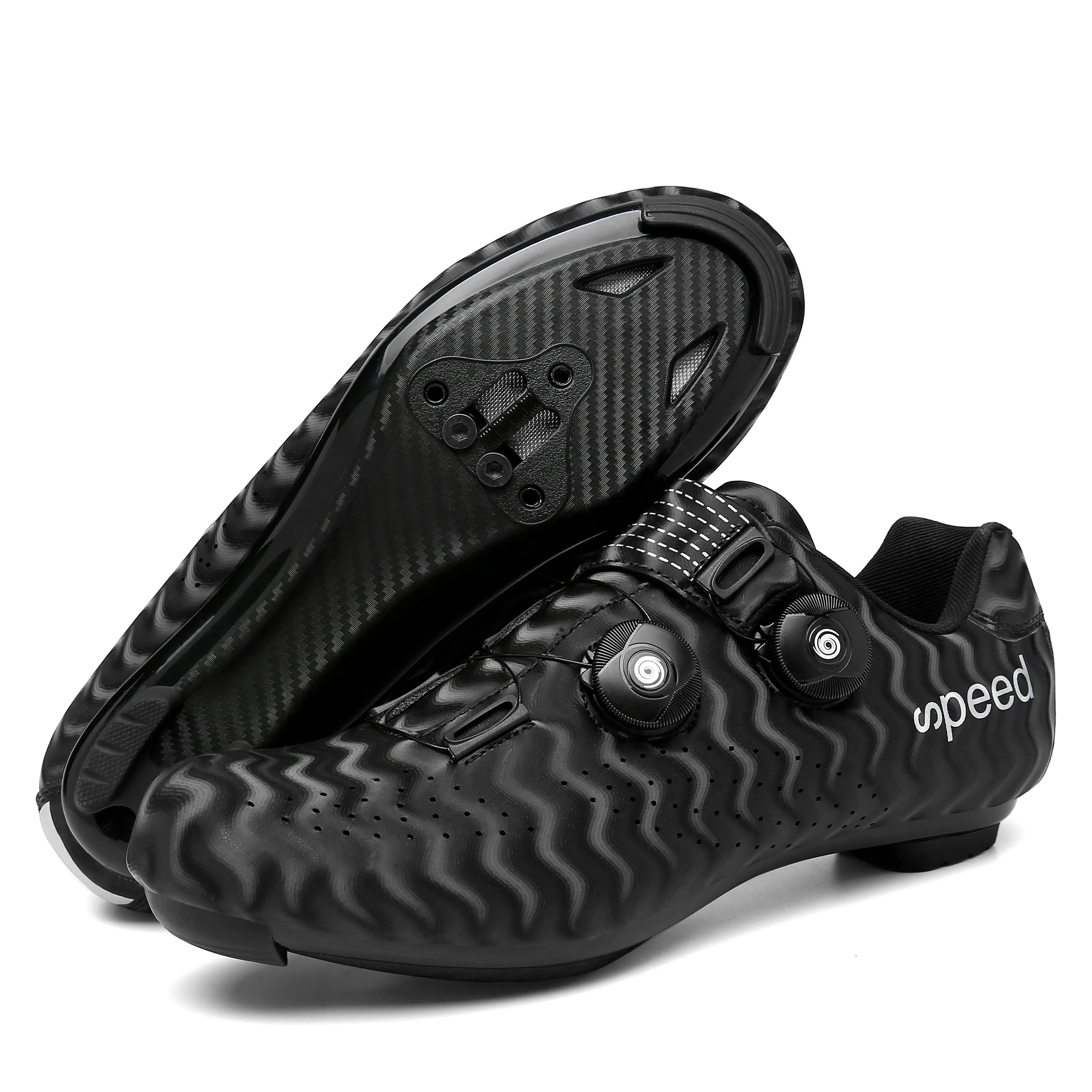 Cycling-sneaker-mtb-spd-cleat-Non-slip-Self-locking-bike-shoes-Men-s ...