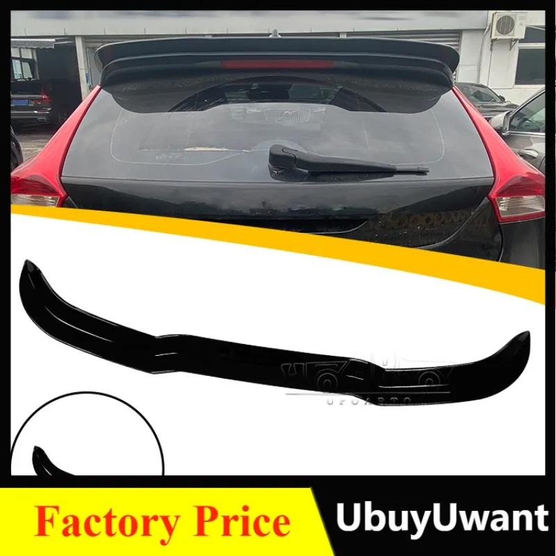 Accessories Of Vehicles ABS Plastic Car Rear Spoiler Wing For Volvo V40 ...