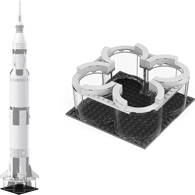 Launch Platform Stand For Lego NASA Apollo Saturn V 21309, 50% OFF