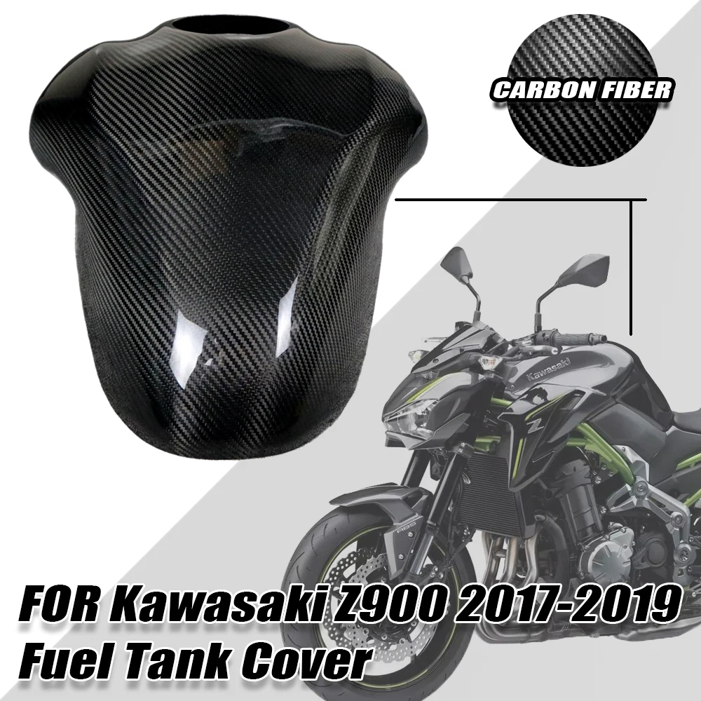 For-Kawasaki-Z900-2017-2018-2019-2020-100-Real-Carbon-Fiber-Fuel-Tank ...
