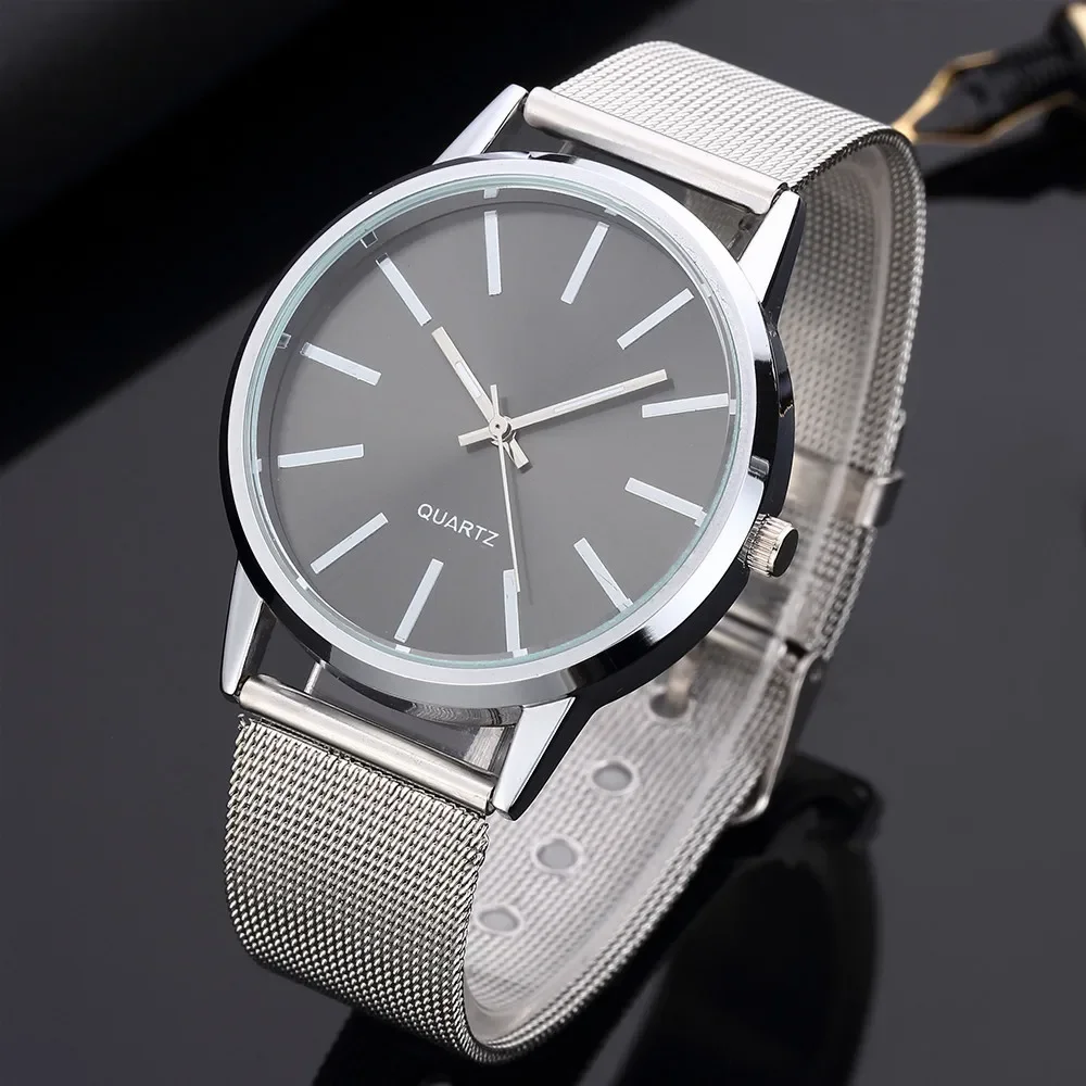 Women Watches Stainless Steel Mesh Ladies Quartz Watch Luxury Casual ...