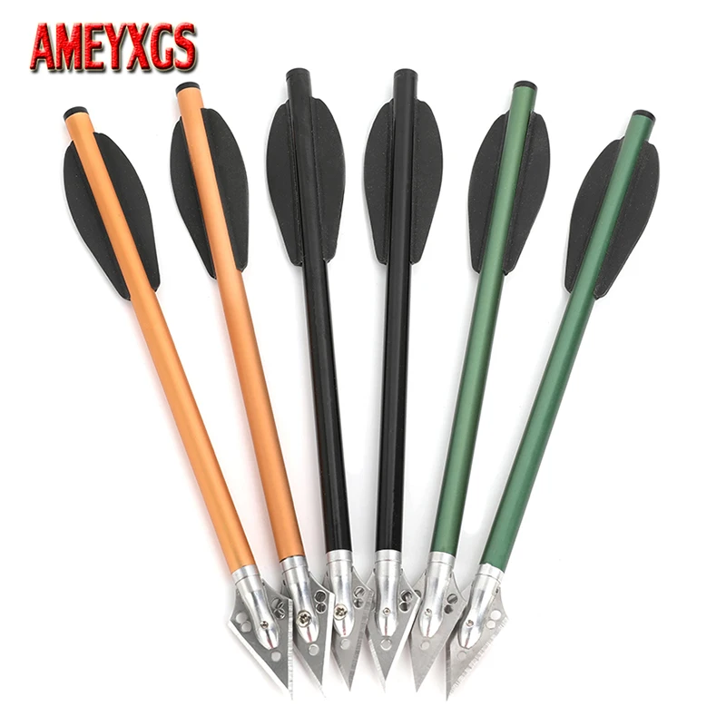 6pcs-Aluminium-Arrow-6-3-Inch-Archery-Crossbow-Arrow-Blades-Arrow-Tips ...