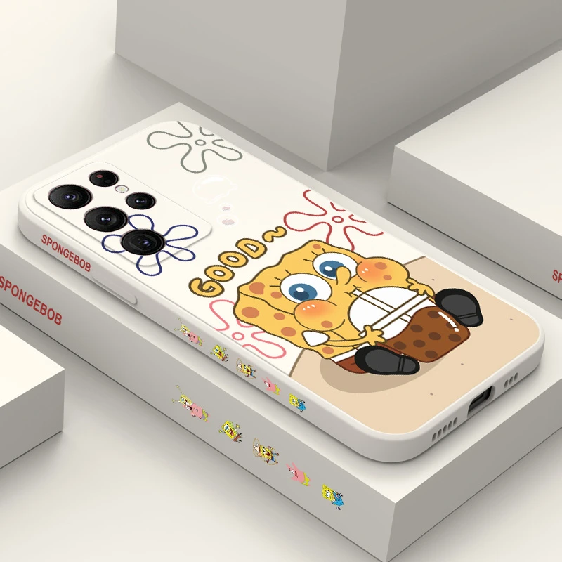 Milk Tea Baby Phone Case For Samsung Galaxy S23 S22 S21 S20 Ultra Plus ...