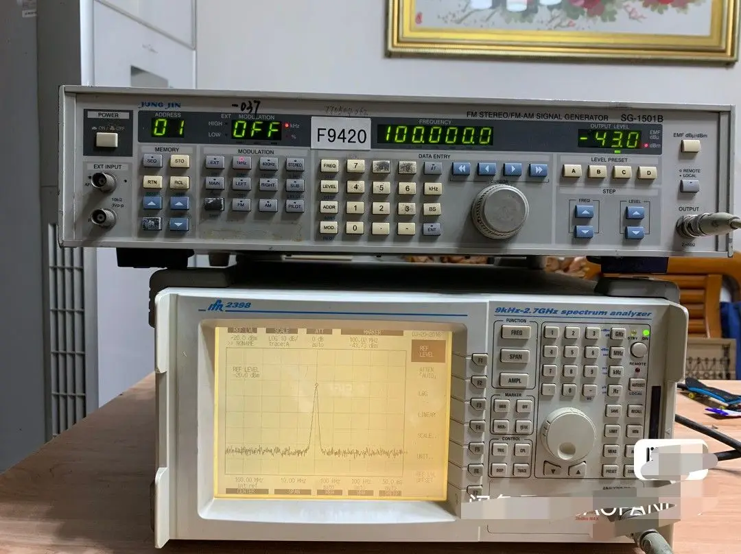 Tronson Sg-1501b Fm Standard Stereo Signal Generator, 50% OFF