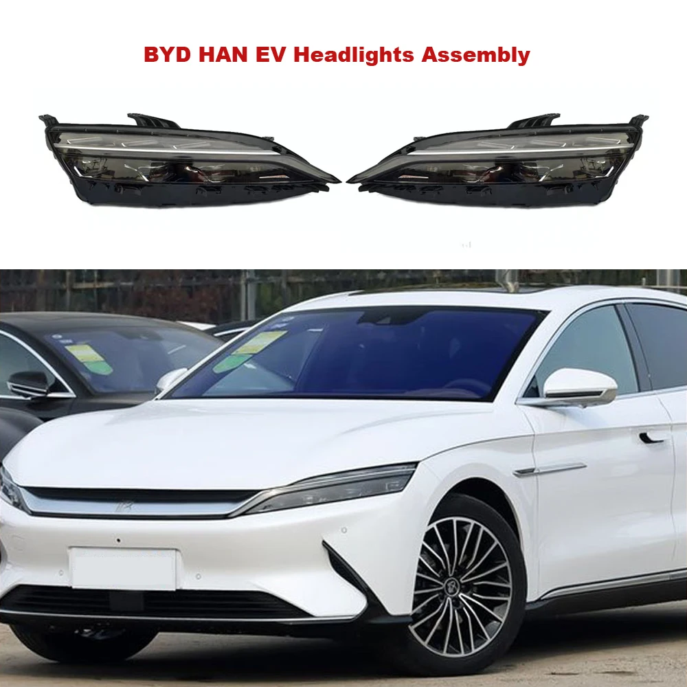Headlight-Car-Auto-Lighting-Systems-Head-Light-Assembly-LED-Right-Left ...