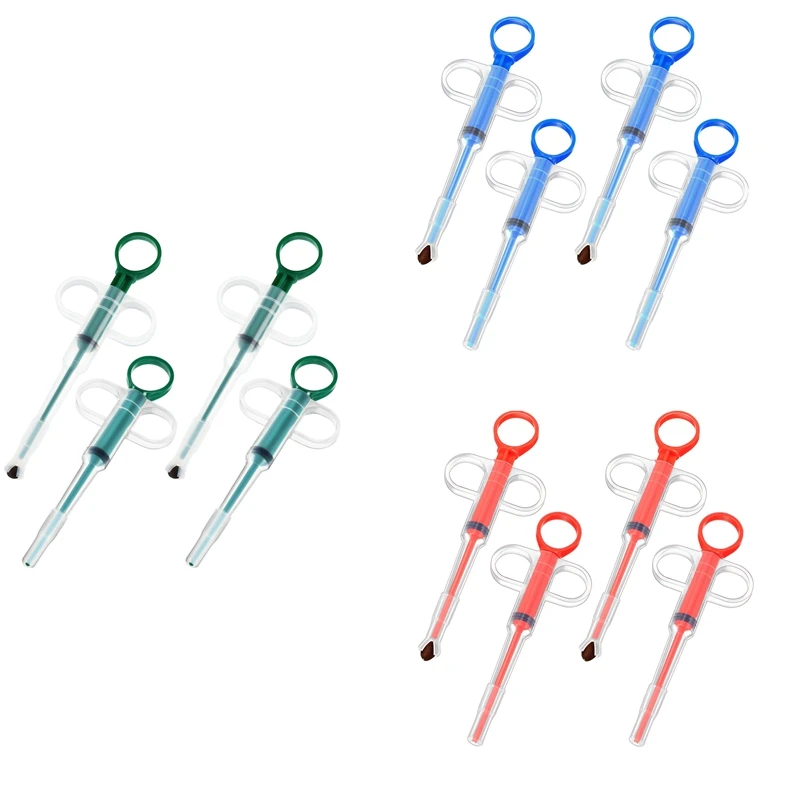 4-Pack-Pet-Pill-Feeder-With-Soft-Tip-Feeding-Tool-Kit-Silicone-Feeder ...