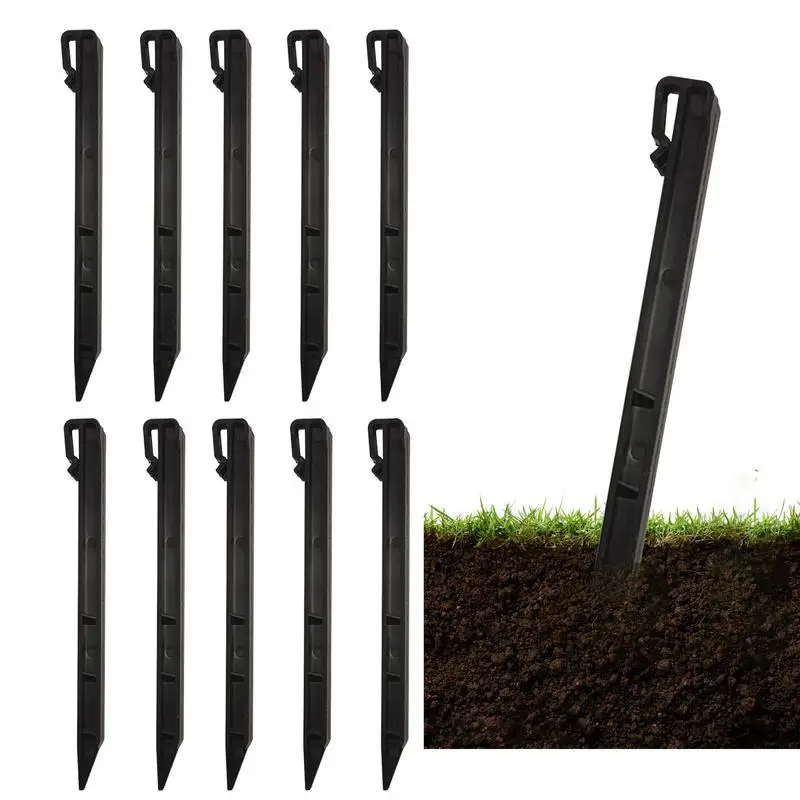 Anchoring-Stakes-For-Landscape-10-Inch-Garden-Landscape-Edging-Stakes ...