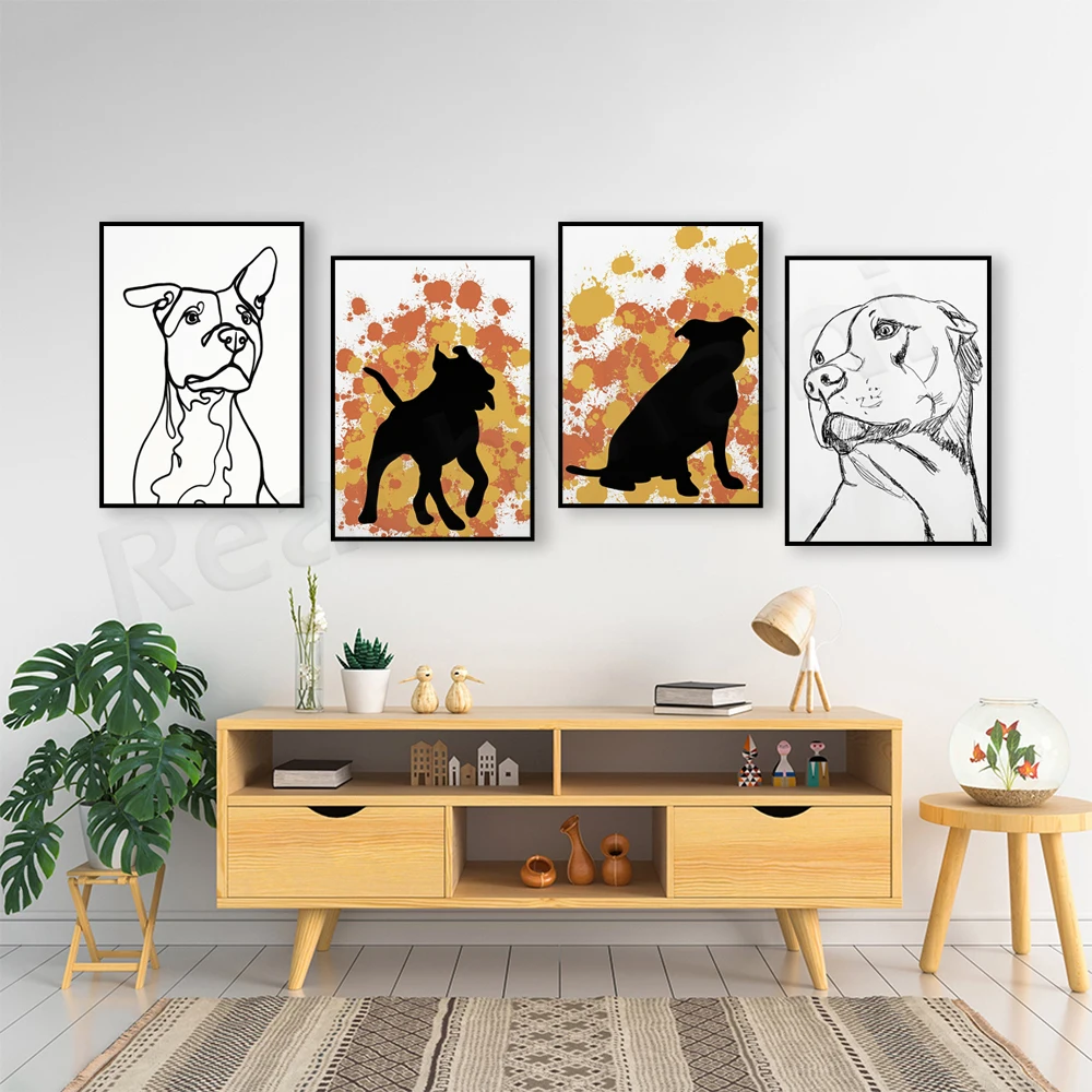 American Pitbull Drawings In Pencil