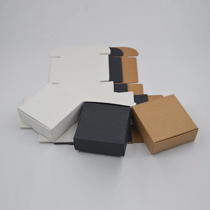 50Pcs-Lot-Blank-Kraft-Handmade-Soap-Box-White-Cardboard-Paper-Jewelry ...