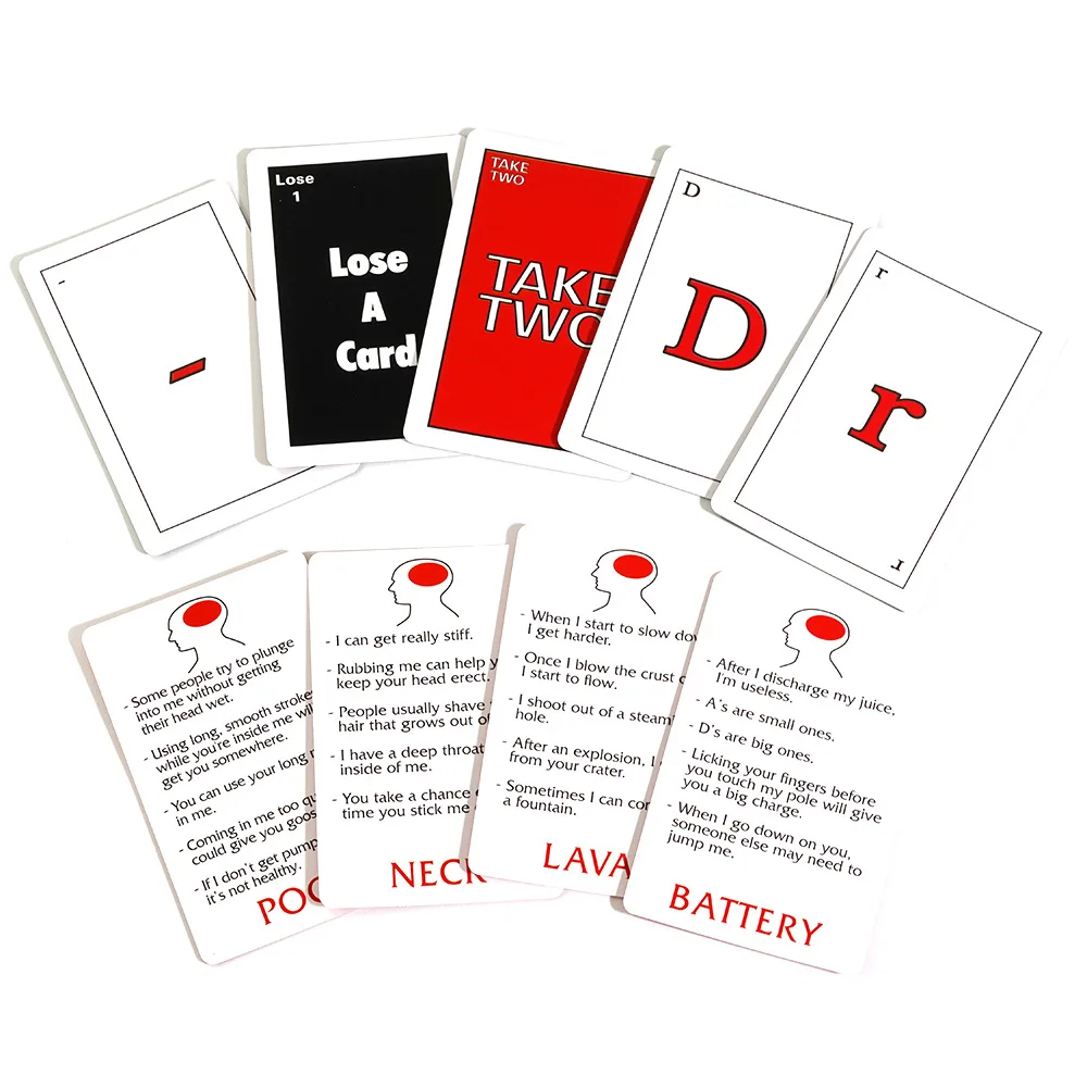 Shop Generic Dirty Minds Card Game The Game Of Naughty Clues Rules Tdc ...