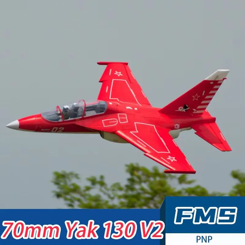 FMS-modelo-70mm-PRO-YAK-130-V2-actualizaci-n-sin-escobillas-Jacques-Advanced-Trainer-Control ...