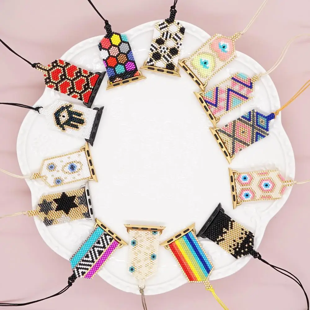 Cross border New Suitable Rice Pearl Weaving Light Luxury Wholesale ...