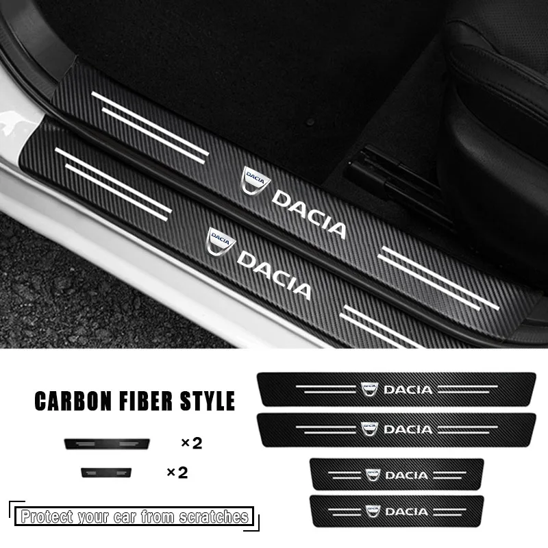 Car Universal Door Sill Door Edge Protect Stickers for Dacia Duster ...