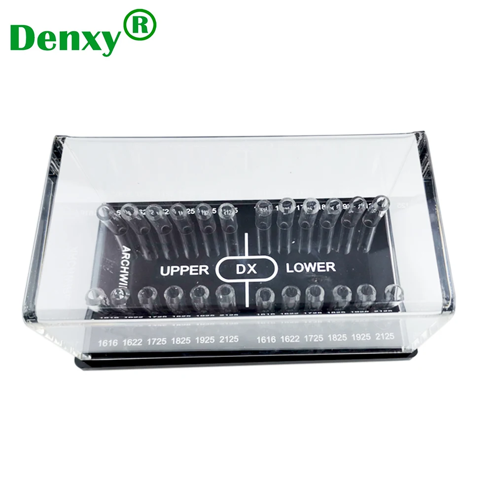 Denxy A+ Quality Dental Orthodontic Rectangular Archwire box Acrylic ...