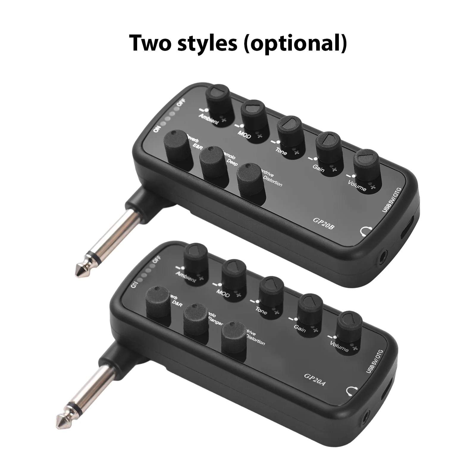 Guitar Amplifier Mini Amp Portable Headphone Guitar Amplifier Plug and ...