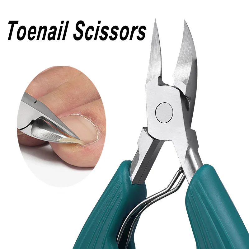 Professional-Nail-Scissors-Ingrown-Nail-Manicure-Tool-Toenail-Cuticle ...