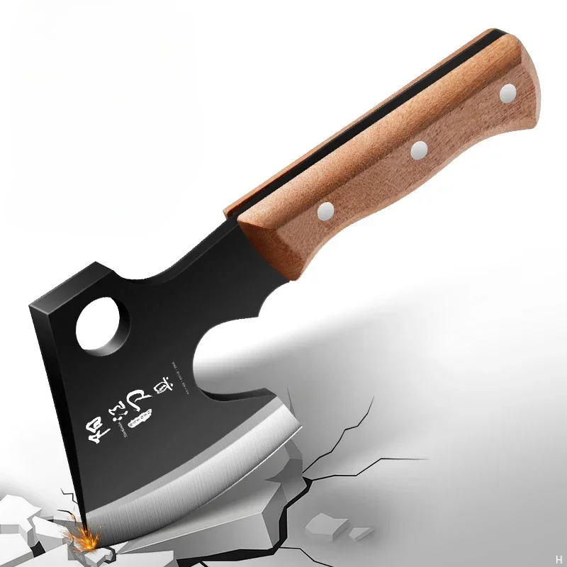 High-Carbon-Steel-Small-Ax-Bone-Crushing-Knife-Large-Ingredient ...