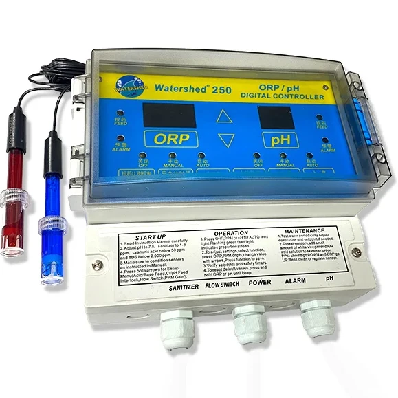 Automatic-Swimming-Pool-Water-Quality-Monitor-Measurement-PH-ORP-Sensor ...