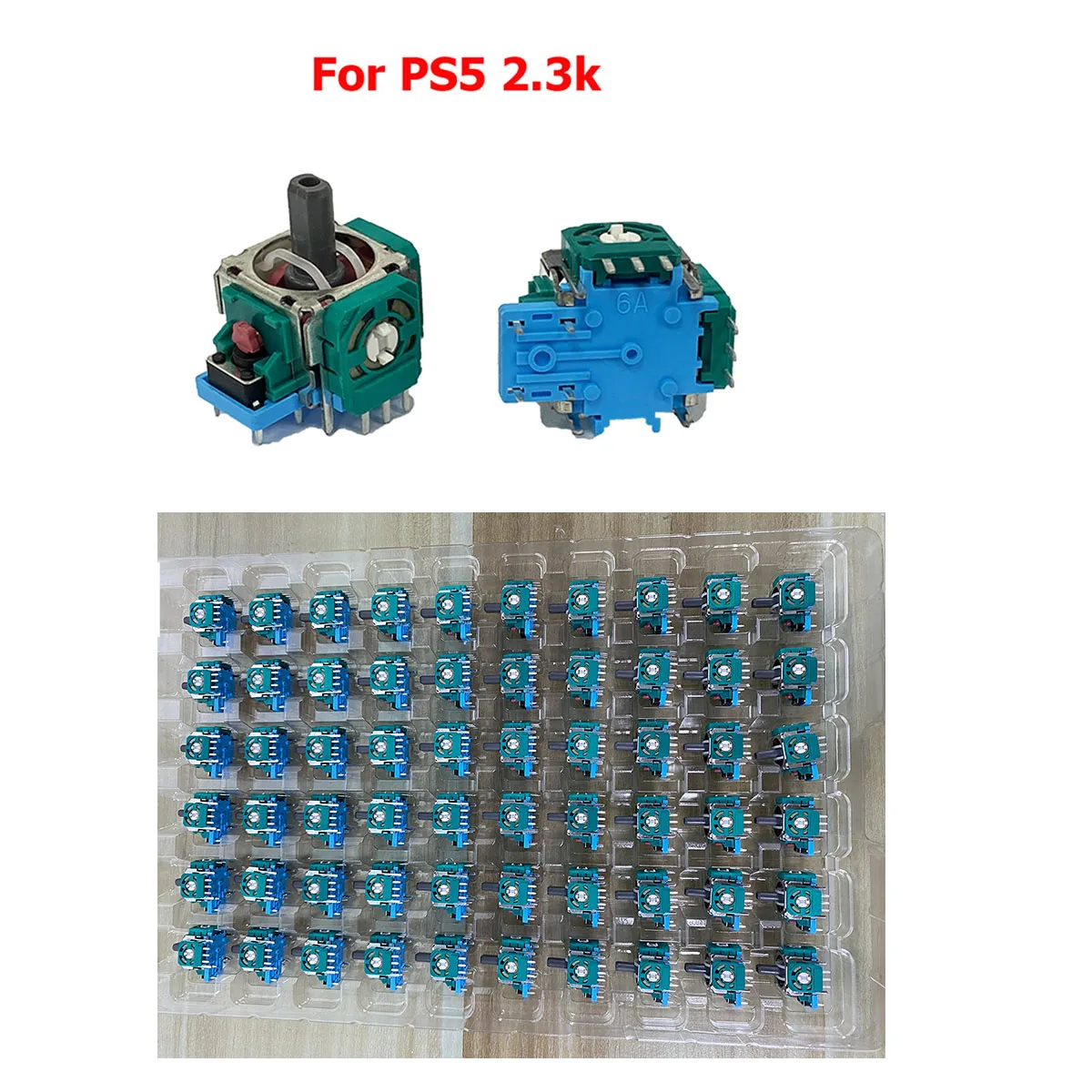 10/20/30PCS Replacement ALPS 3D Joystick for PS5 Controller Analog ...