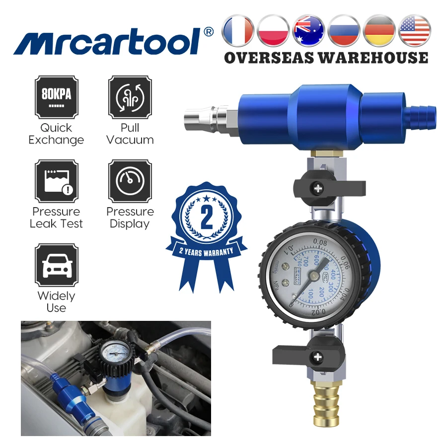 MRCARTOOL-Car-Coolant-Refill-Tool-Kit-Pressure-Tester-Car-Pull-Vacuum ...