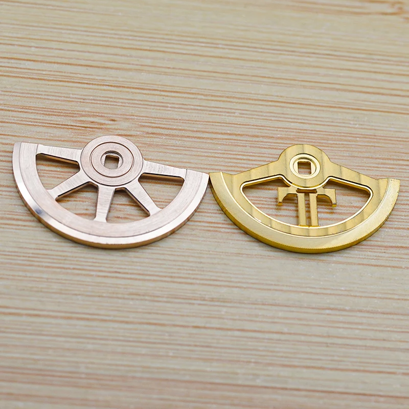 Gold/Rose Gold Movement Automatic Hammer Rotor Pendulum Weight Watch ...