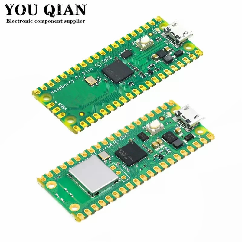 Official Raspberry Pi Pico Board Rp2040 Dual-core 264kb Arm Low-power ...