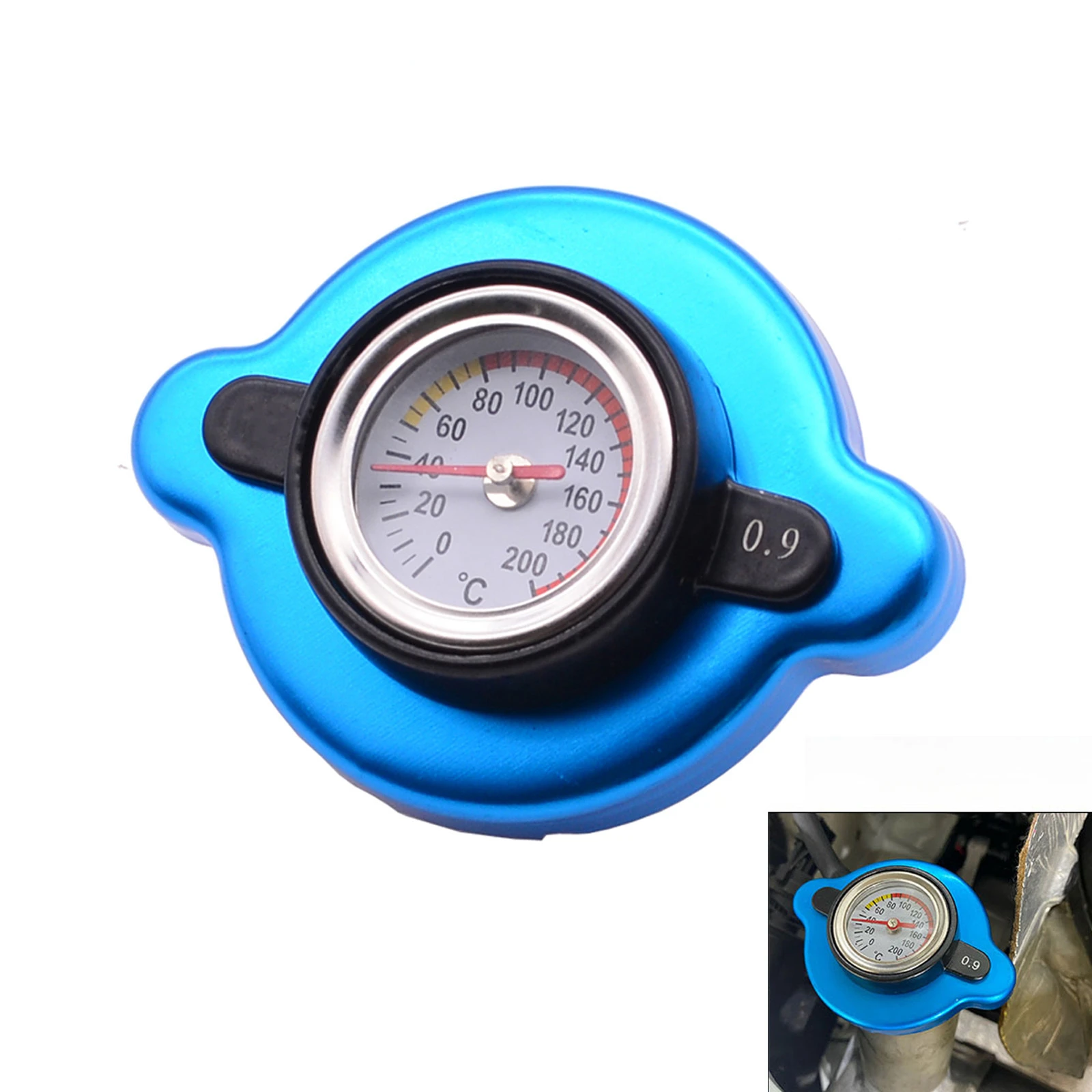 1Pcs-Universal-Stainless-Thermo-Radiator-Cap-Tank-Cover-Water ...