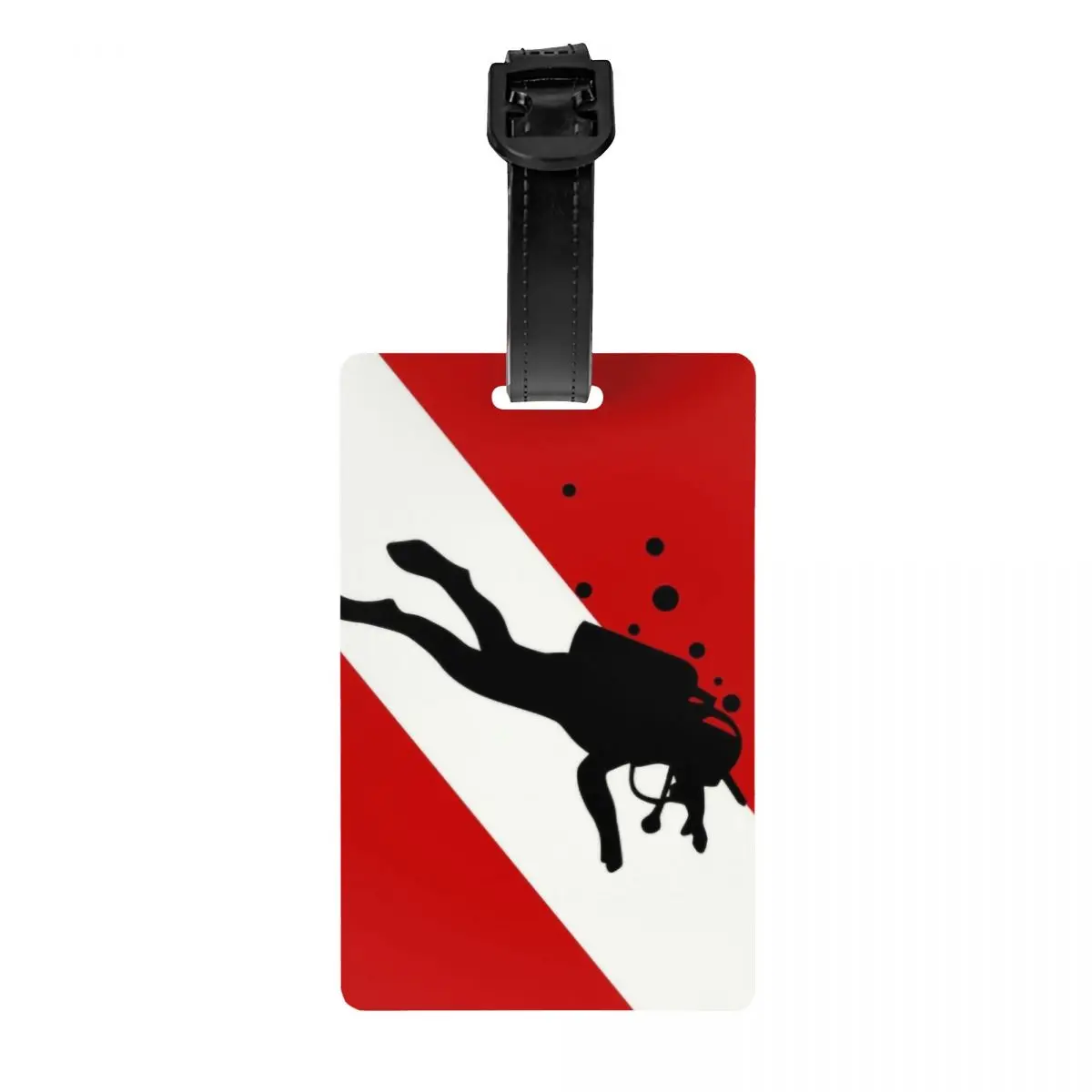 Scuba-Dive-Flag-Bubble-Luggage-Tags-Custom-Diving-Diver-Baggage-Tags ...