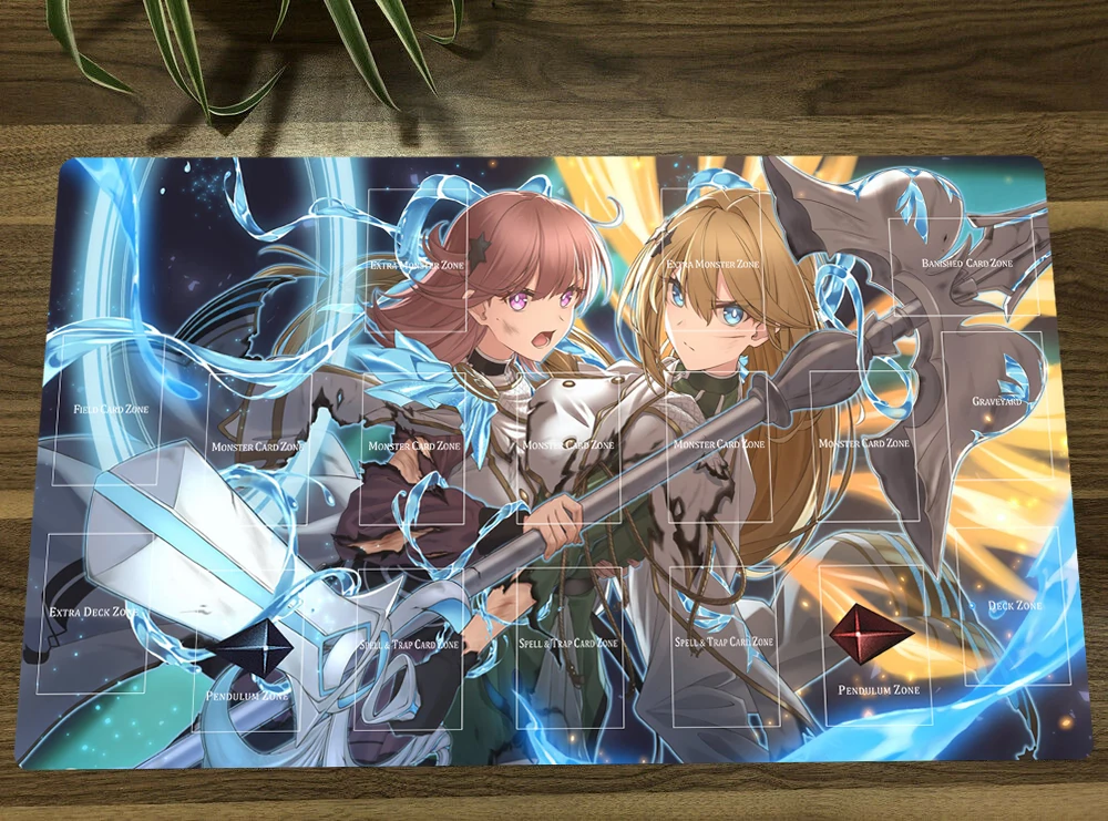 YuGiOh-Exosister-Elis-Kaspitell-TCG-CCG-Mat-Trading-Card-Game-Mat ...