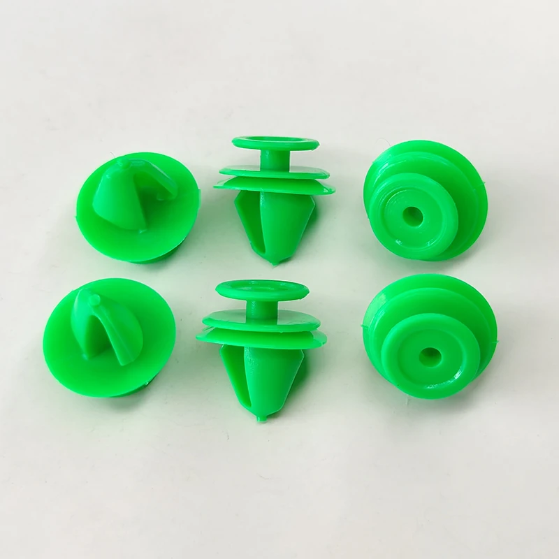 50Pcs-Nylon-Decorative-Clip-Green-Automobile-Interior-Car-Door-Fixed ...