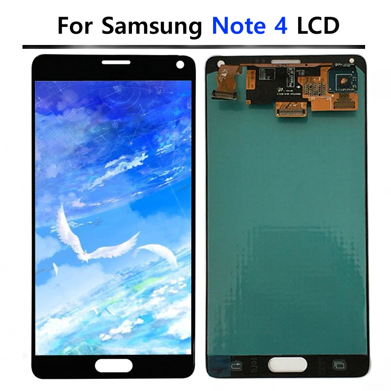 5.7 Inch Note4 LCD Screen For Samsung Galaxy Note 4 LCD N910 N910C ...