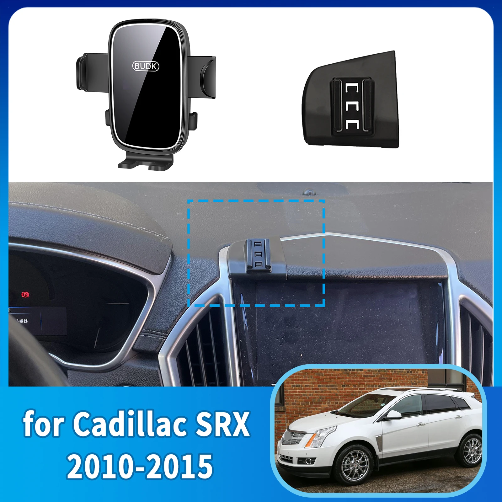 Car Mobile Phone Holder for Cadillac SRX 2010 2011 2012 2013 2014 2015 ...
