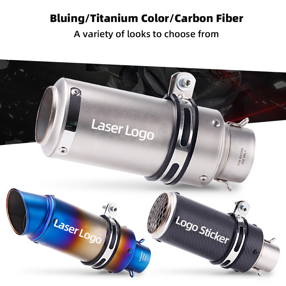 51-60-63MM-Stainless-Steel-Carbon-Fiber-sc-Motorcycle-Exhaust-Pipe-for ...