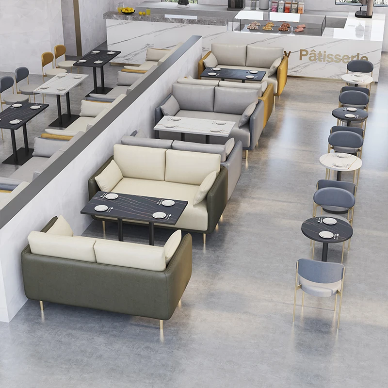 Light-luxury-coffee-shop-dessert-milk-tea-shop-table-and-chair ...