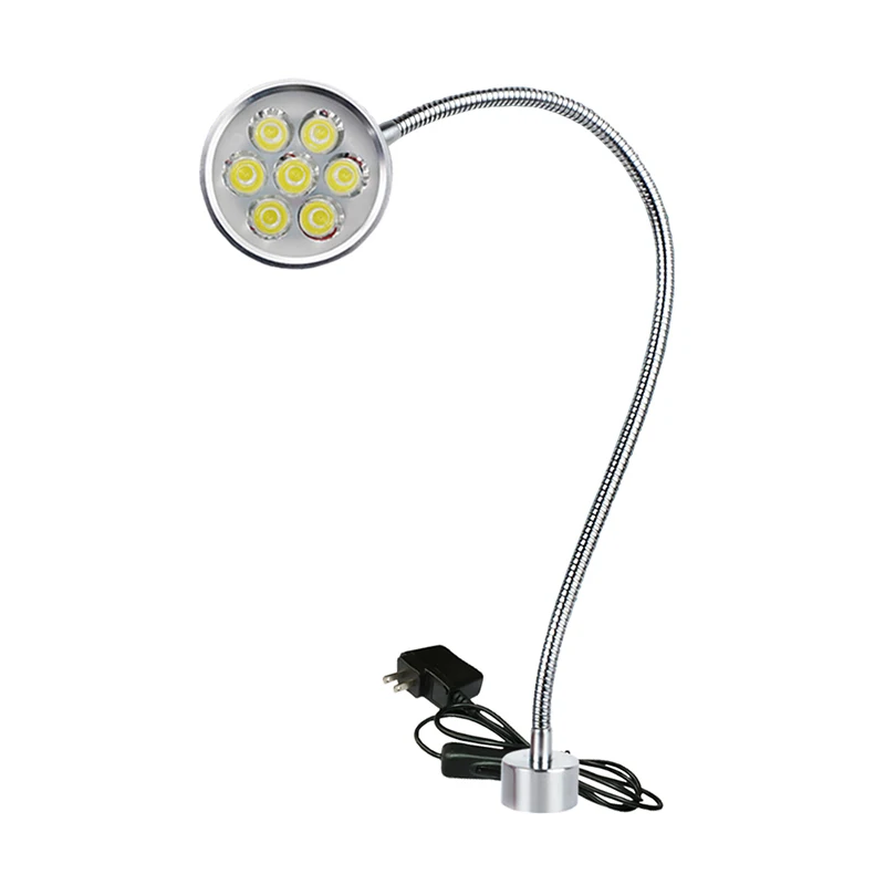 7W-LED-CNC-Magnetic-Industrial-Lamp-Flexible-L40cm-Gooseneck-Machine ...