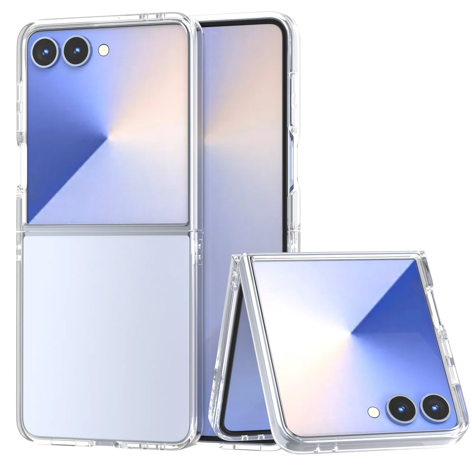 Transparent Cases Light Clear Thin Bag Case for Samsung Galaxy Z Flip7 ...
