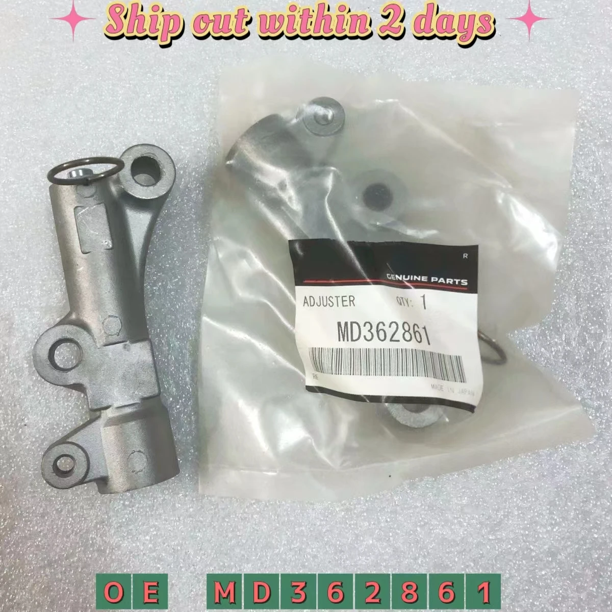 6G74 6G72 6G75 Engine timing Tensioner Pulley Belt For Mitsubishi ...