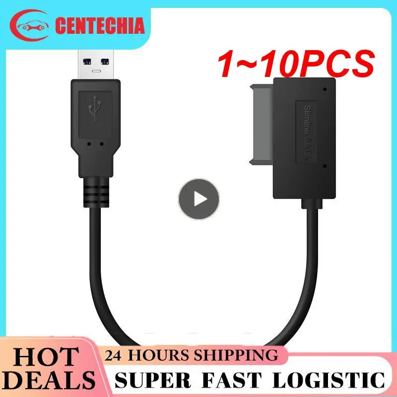 Adaptador-USB-para-PC-y-port-til-convertidor-de-1-a-10-piezas-35cm-6P ...