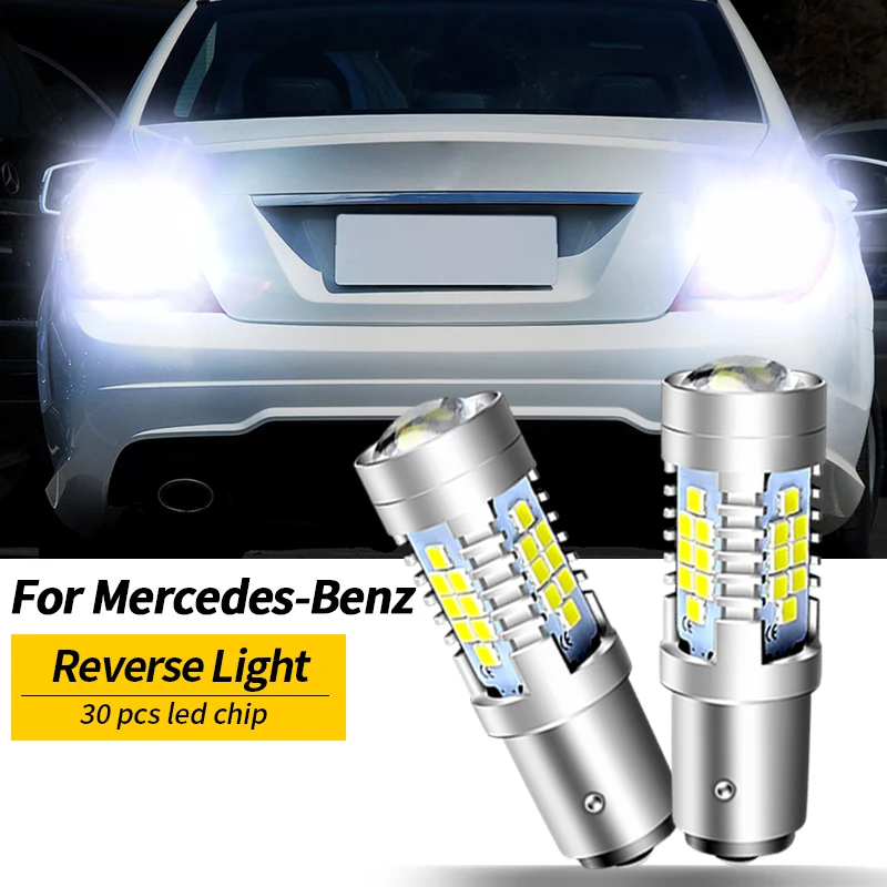 2x-LED-Reverse-Light-P21W-BA15S-Canbus-For-Mercedes-Benz-W169-W245-W202 ...