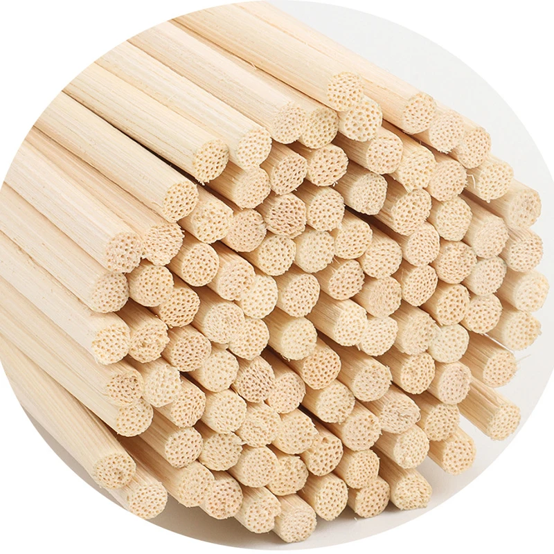 20-50pcs-Natural-DIY-Wood-Stickes-Handmade-Extra-Thick-Rattan ...