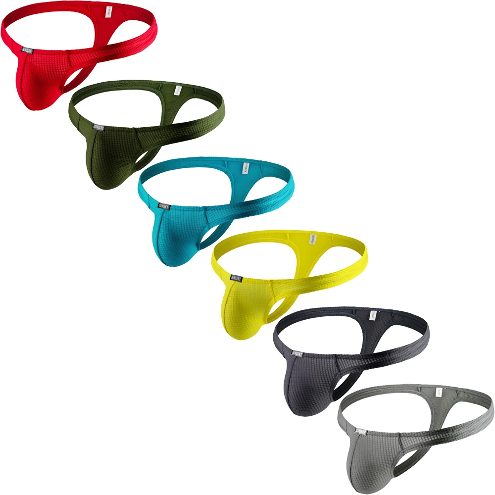 IKingsky Tanga de Color brillante para hombre, ropa interior ...