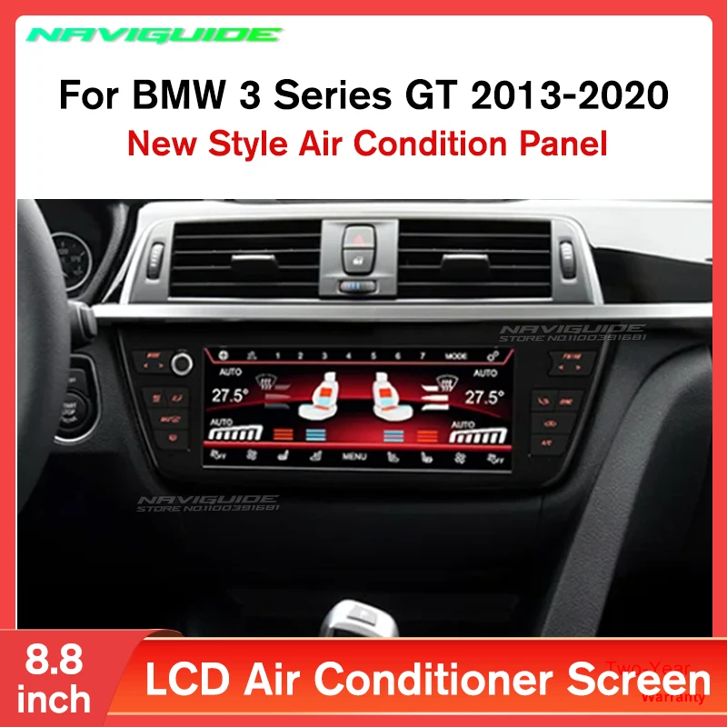 NAVIGUIDE-LCD-Climate-Control-Screen-AC-Panel-For-BMW-3-Series-GT-2013 ...