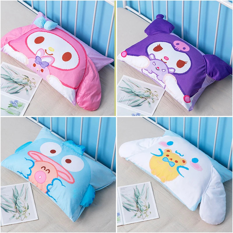 Sanrio-Pillowcase-Kuromi-Cinnamoroll-Kawaii-Anime-Cute-Student-Children ...