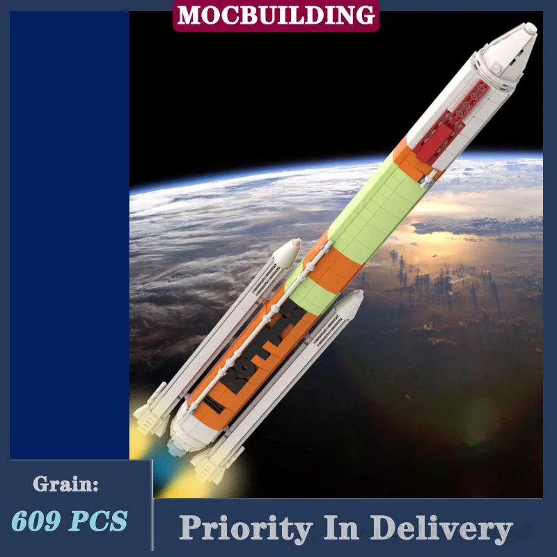 Space-Launch-Pad-Model-Building-Block-MOC-Assembled-DIY-Toy-Rocket ...